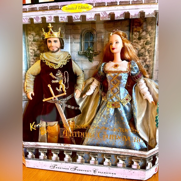 Mattel | Toys | 999 Ken Barbie As Camelot King And Queen Arthur ...